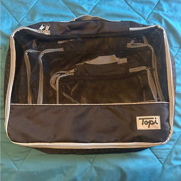 Topi | Bags | Topi Black Travel Packing Cubes Set Of 5 | Poshmark